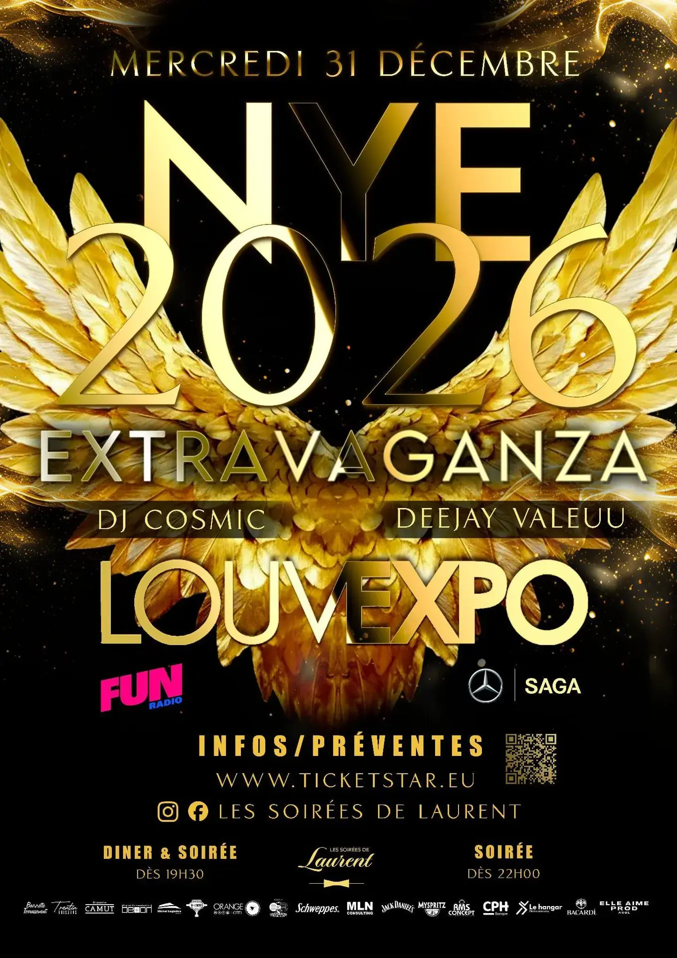 NYE 2026 - Extravaganza | Ticketstar